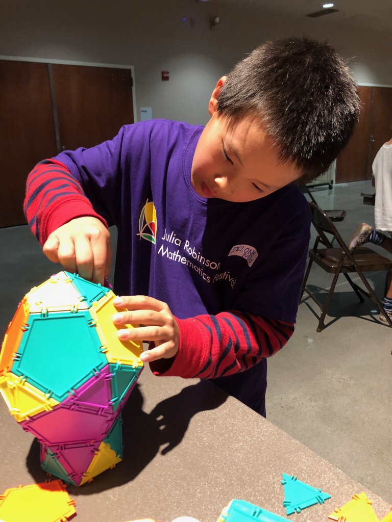 Julia Robinson Mathematics Festival features Geometiles to Learn Math